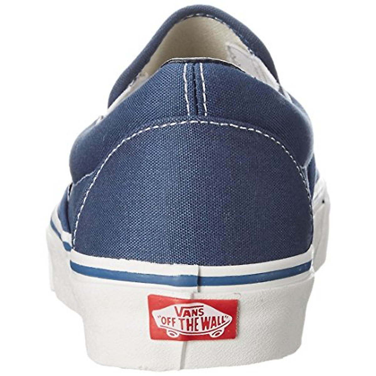 Vans Unisex Classic Slip-On(tm) Core Classics Navy Sneaker Men's 8.5, Women's 10 Medium