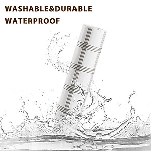 Shelf Liner for Kitchen Cabinets,17.7Inch x 78.7Inch , Non Adhesive, Kitchen Drawer Liner Roll for Refrigerator/Pantry/Shelves/Under Sink, Waterproof Double Sided Non-Slip,Washable Cabinet Liners