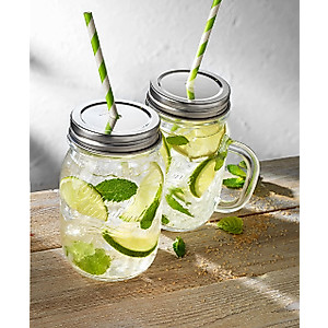 Quattro Stagioni I Genietti Collection - Stainless Steel Drink and Cocktail Lid