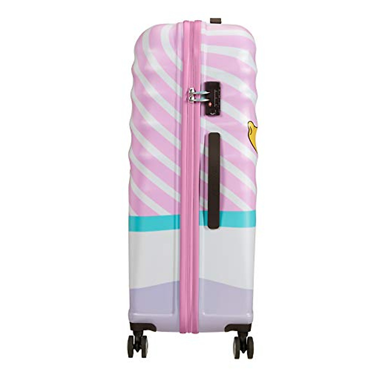 American Tourister Unisex Adult Spinner L (77 cm-96 L), Multicolour (Daisy Pink Kiss)