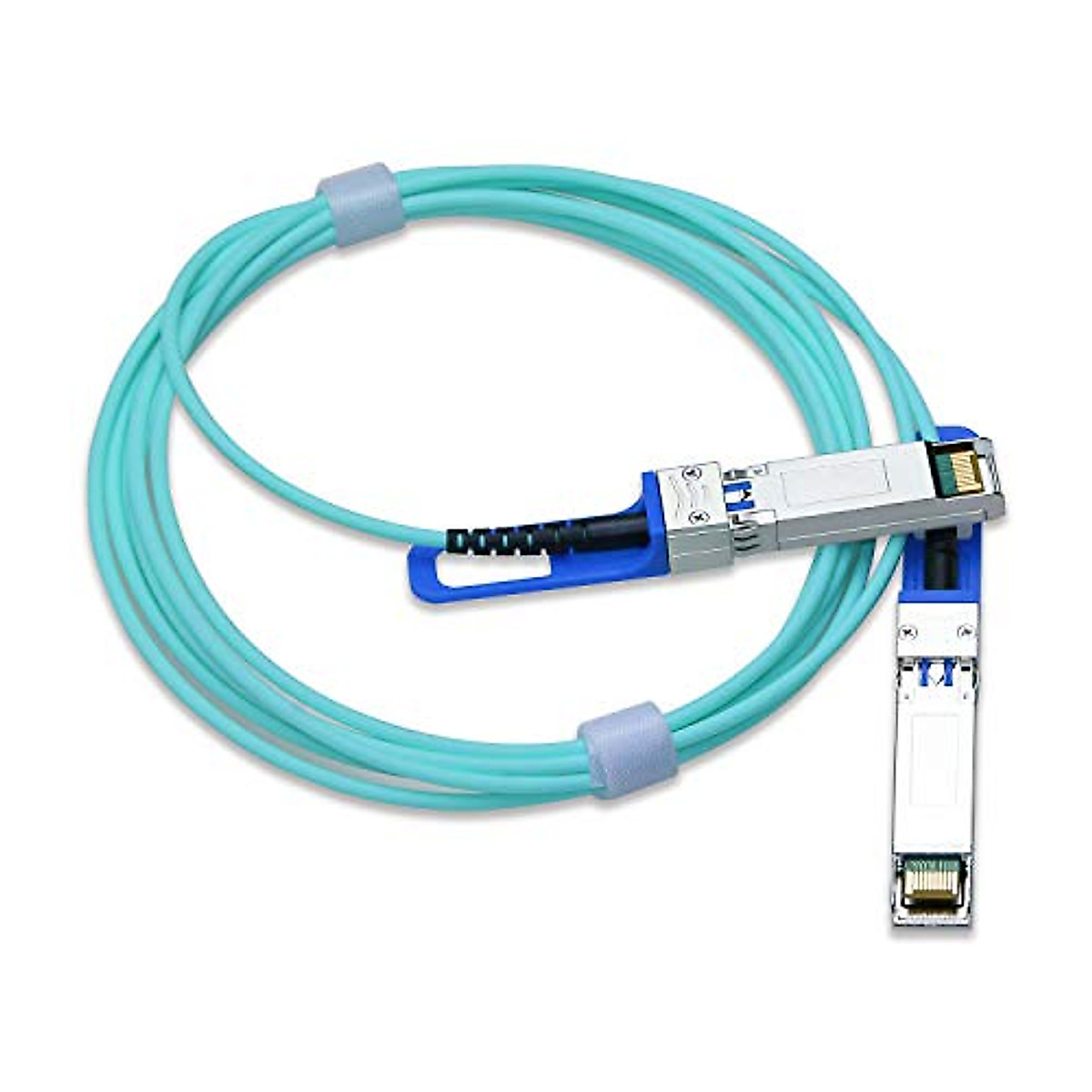 10G SFP+ AOC Cable - 10GBASE Active Optical SFP Cable for Cisco SFP-10G-AOC-7M, Ubiquiti, D-Link, Supermicro, Netgear, Mikrotik, ZTE Devices 7-Meter