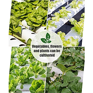 4 Layer Hydroponic Grow Kit with Wheels 108 Sites 12 Pipes Hydroponic Planting Equipment with Water Pump Hydroponic Growing System with Grow Baskets and Sponges