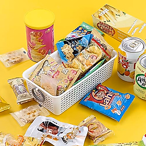 Ucake Small Plastic Storage Baskets, 6 Packs