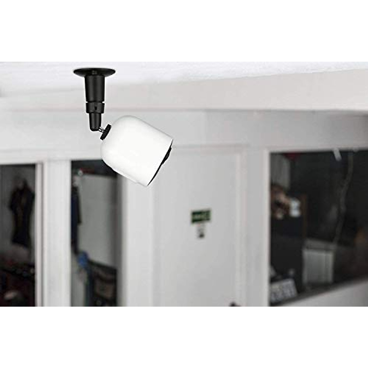 Wasserstein Adjustable Indoor/Outdoor Security Metal Wall Mount Compatible with Arlo Pro/Pro 2/Pro 3/Ultra/Ultra 2, & Others - Ring Stick Up Cam Battery, eufyCam E/2C (2 Pack, Black)