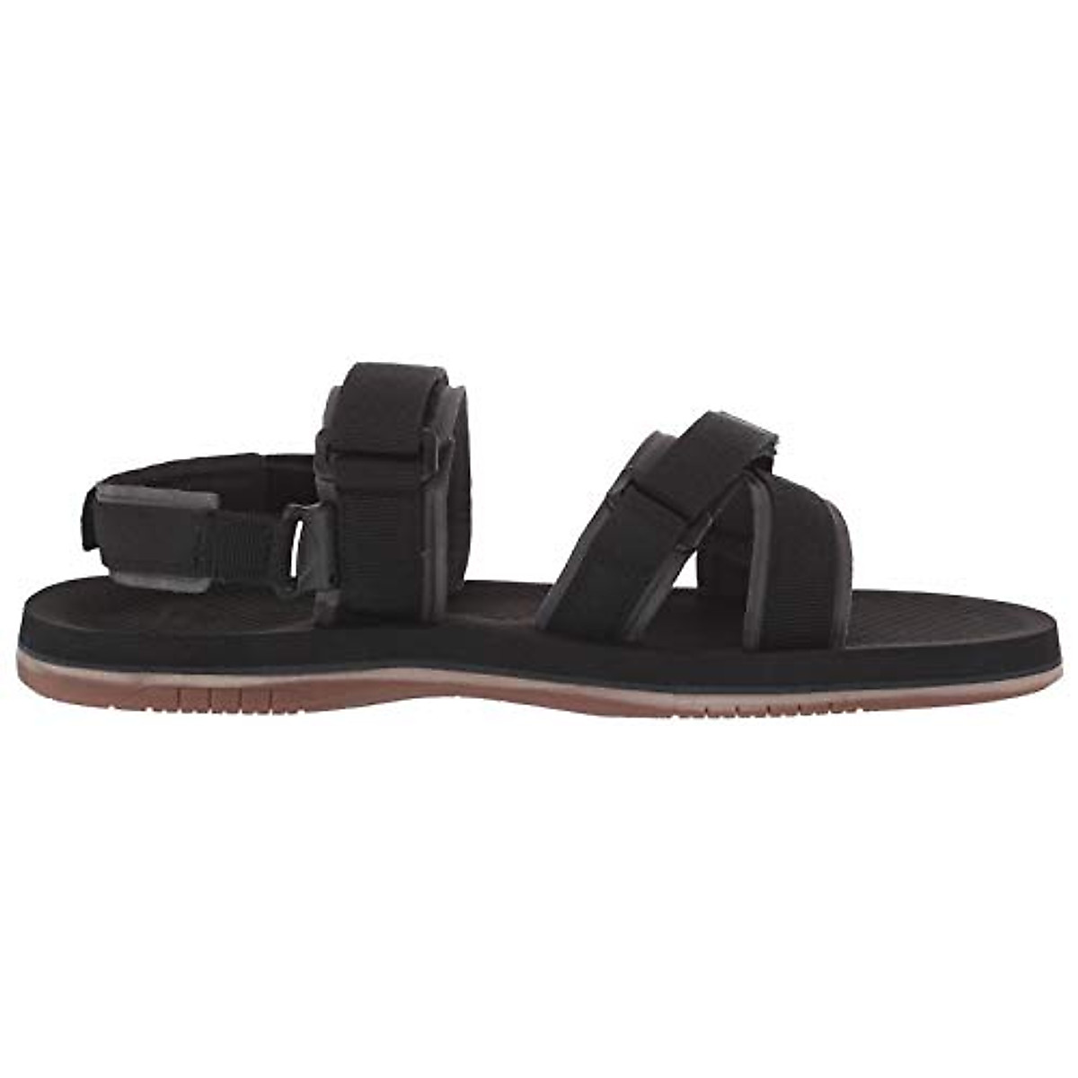 Quiksilver Men's Caged Oasis II Sandal, Black/Grey/Brown, 14 Medium US
