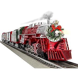 Lionel Christmas Light Express LionChief 5.0 Electric O Gauge Train Set with Bluetooth & Remote