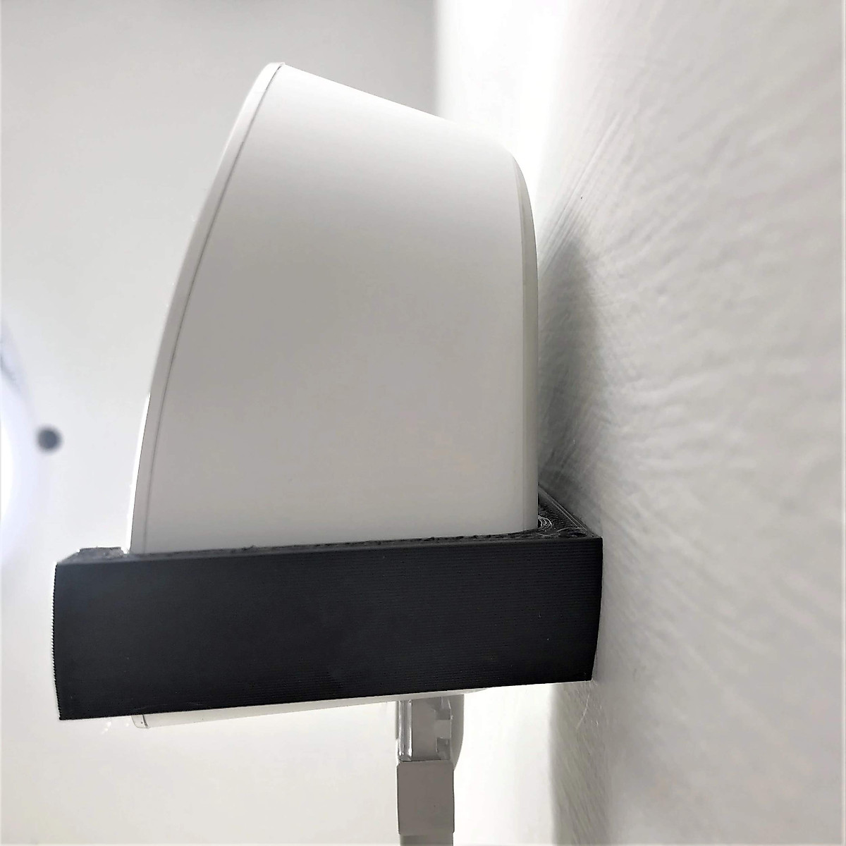 Wall Mount Bracket Holder for Eero Mesh Wi-Fi Router/Extender Holster Style Black