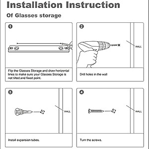 TANG SONG 3 PCS Rustic Wall Mounted Wood Sunglasses Storage Organizer Eyeglasses Holder Eyewear Display Rack for Office Desk Home Decor Gifts (Dark Brown)