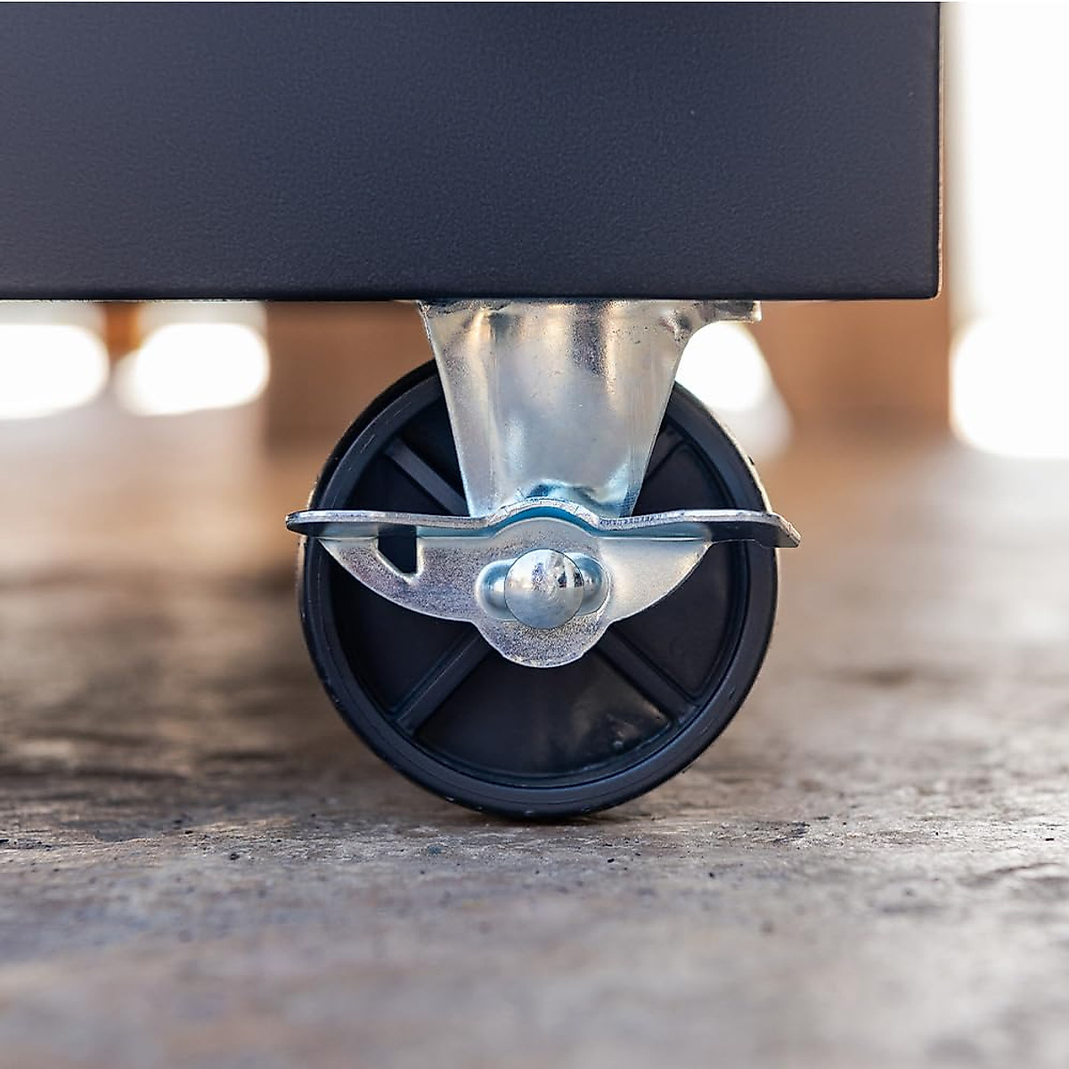 Nexgrill 22" Charcoal Grill with Table Cart and Side Table, 358 SQ In Grate, Adjustable Air Vents, Integrated Temperature Gauge, Mobile Cart Barbecue Grill for Camping, Picnics, and More - 810-0026HC