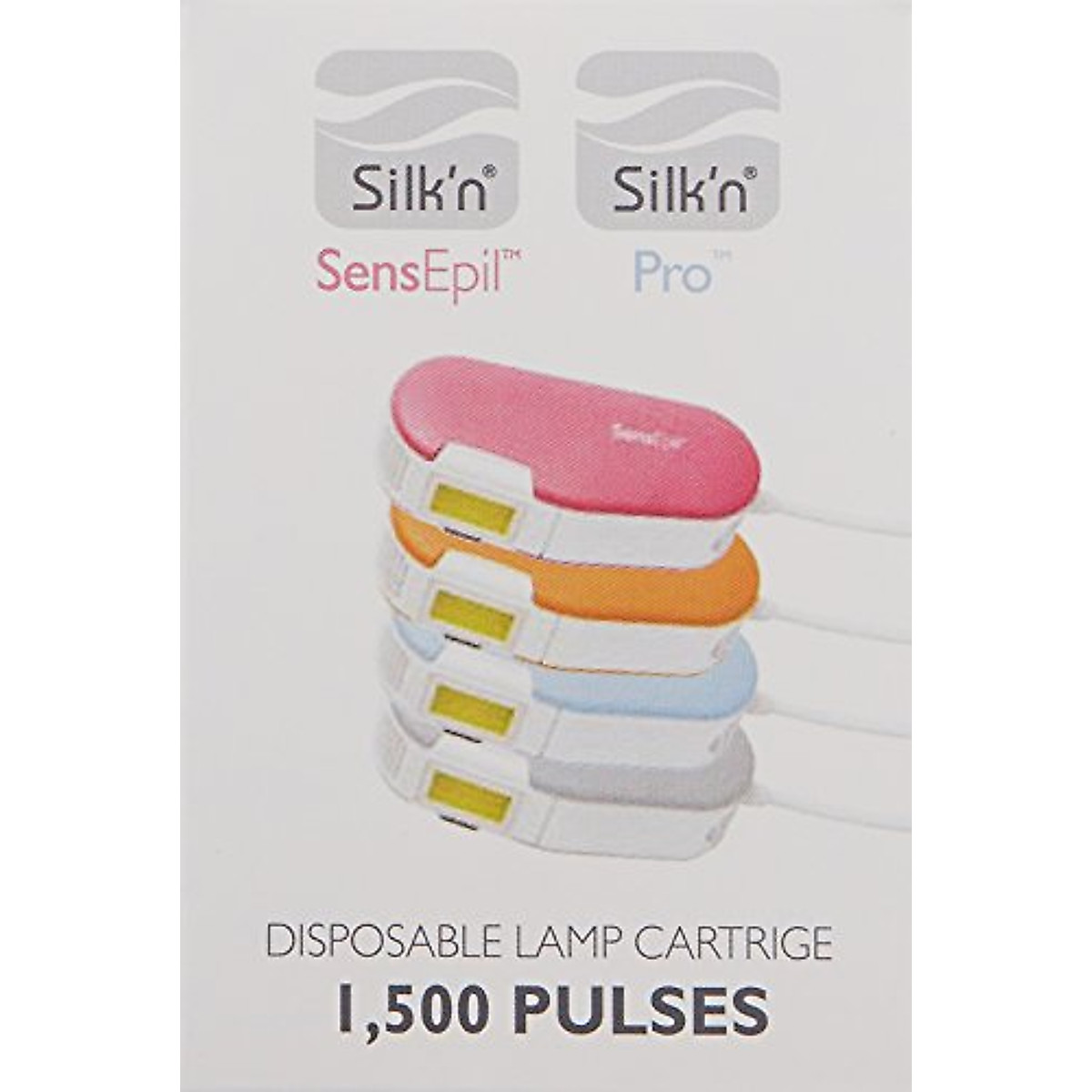 Silk’n Sensepil Replacement Cartridge For At Home Permanent Hair Removal Device For Women And Men - 4,500 Pulses (Pack Of 3)