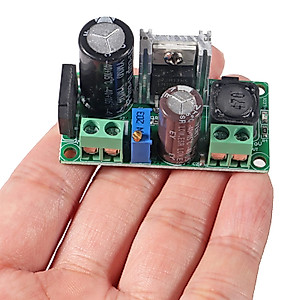 ACEIRMC 6pcs AC/DC to DC Step Down Buck Converter AC 5-30V DC 5-48V 24V 36V 48V to DC 2.5-35V 12V Voltage Regulator Board 2A Adjustable Volt Power Supply Module