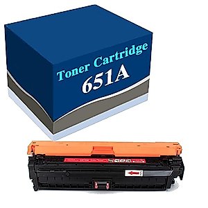 Compatible Toner Cartridge Replacement for HP CE340A CE341A CE342A CE343A Toner Cartridge for Use in Laserjet Enterprise 700 Color M775dn M775f M775z M775z+ Printer 1 Magenta