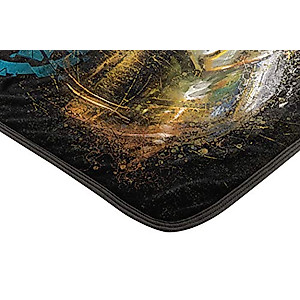 Northwest Micro Raschel Throw Blanket, 46" x 60", Gauntlet