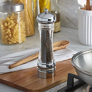 Kamenstein Chrome Peppercorn Grinder, 8.5-Inch