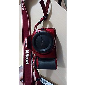 Nikon D3100 Digital SLR Camera Body (Red) (Renewed)