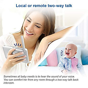 VTech Upgraded Smart WiFi Baby Monitor VM901, 5-inch 720p Display, 1080p Camera, HD NightVision, Fully Remote Pan Tilt Zoom, 2-Way Talk, Free Smart Phone App, Works with iOS, Android