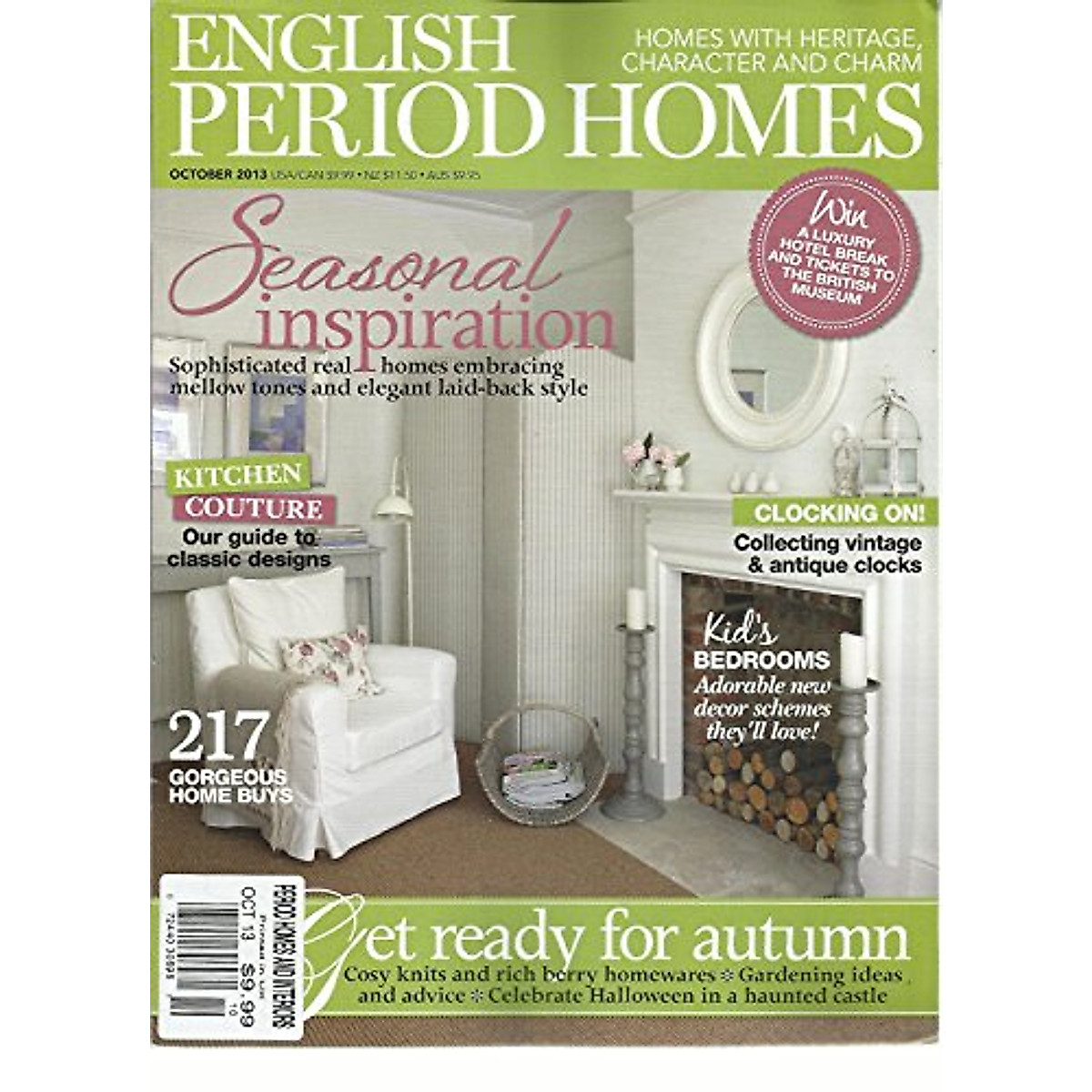 ENGLISH PERIOD HOMES, OCTOBER, 2013 (HOME WITH HERITAGE CHARACTER