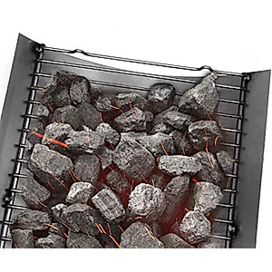 Htanch SZ3509 (1-Pack) 20.4 inches Stainless Steel Fire Grate Hanger and Ash Drip Pan for Chargriller 5050, Chargriller 5072, Chargriller 5650