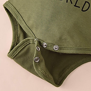 Aalizzwell Baby Girls Long Sleeve Ruffle Bodysuit Pants Headband Infant Outfit Toddler Winter Clothes Set (Camouflage, 3-6 Months)