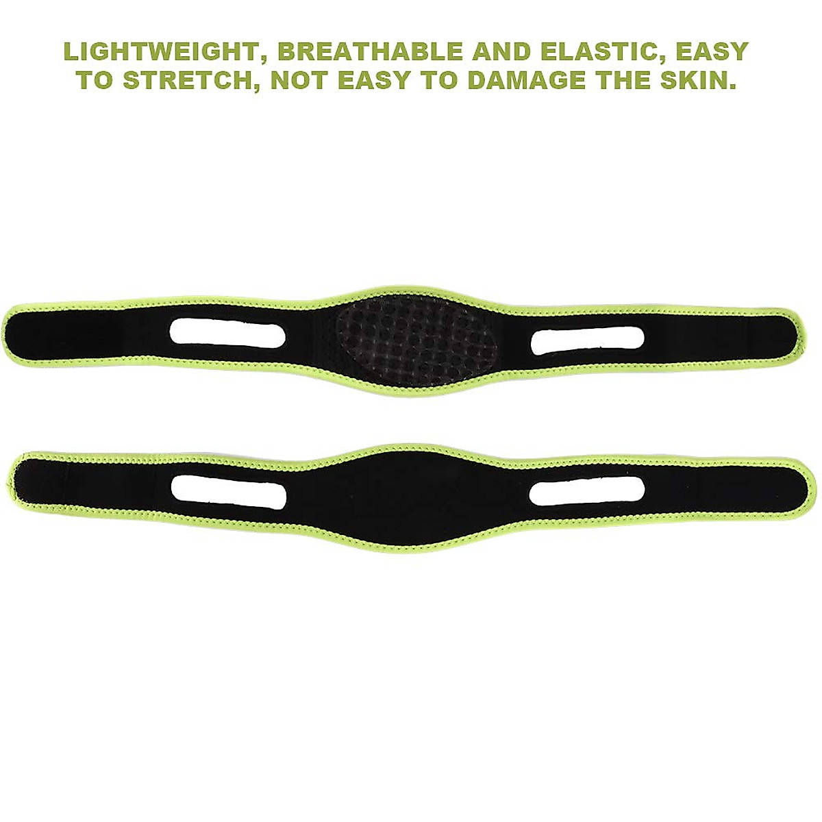 Face Slimming Strap Face Lifting Belt For Men, V Shaped Slimming Facial Strap, Anti-Wrinkle Anti Aging Face Lifting Firming Strap,Double Chin Removal Polyurethane Fibre Face Lifting Band For Men