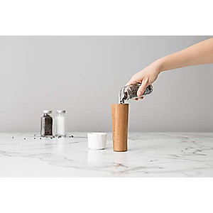 Chef'n Salt and Pepper Mill, 8 inch, Wood