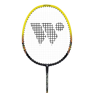 WISH FusionTec 917 – Badminton Racket and Case – Includes 1 Badminton Racket and 1 Badminton Bag – Excellent Badminton Grip – Great for Competitive Badminton Games, Yellow