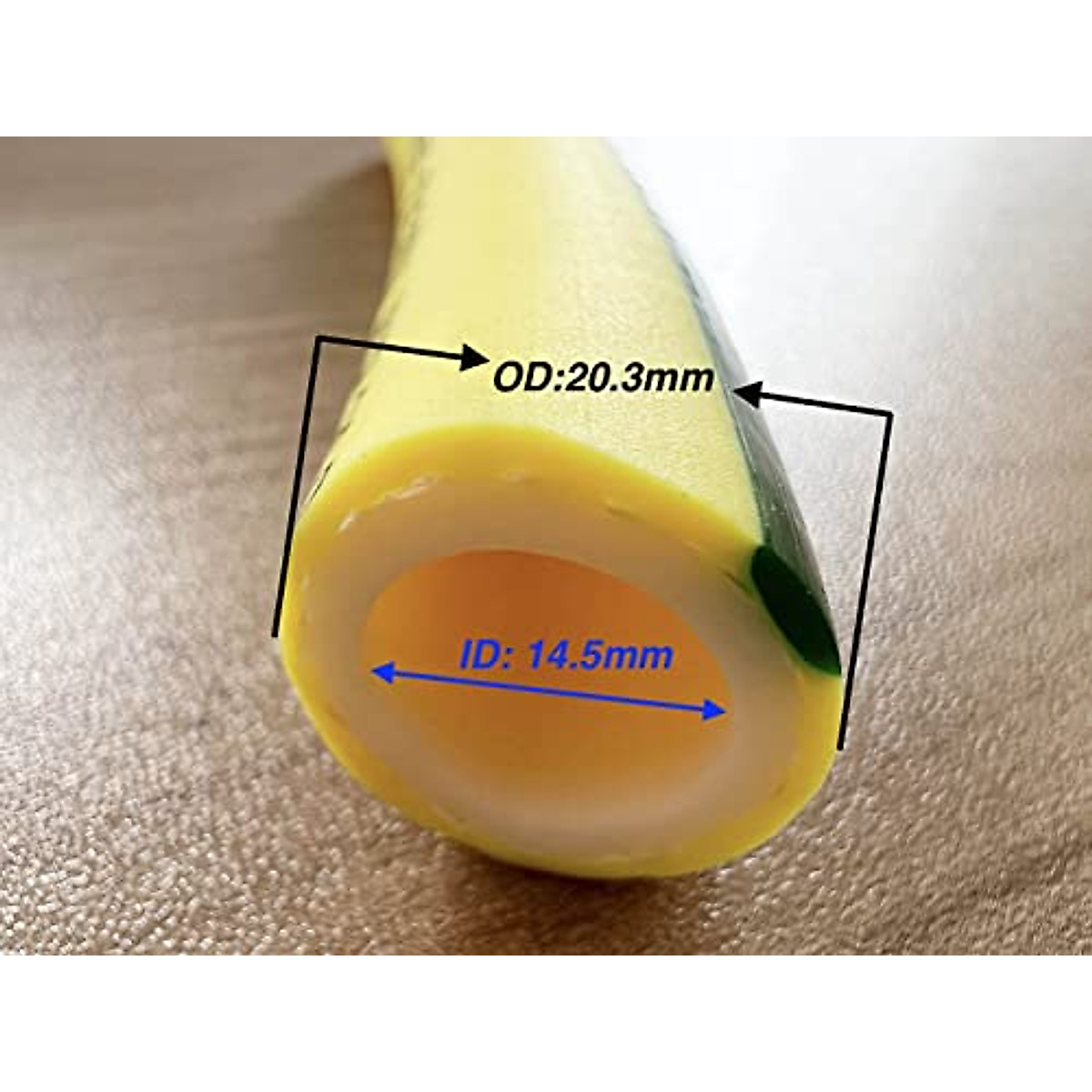 ZILIM Hybrid Garden Water Hose 5/8" X 100 FT, 160PSI Heavy Duty, Lightweight, Flexible,Non-kinking with Swivel Grip Handle Female and 3/4" GHT Solid Brass Fittings, Car Washing&Yard