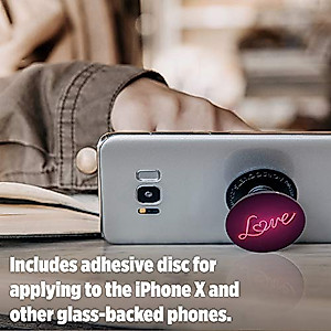 PopSockets: Collapsible Grip and Stand for Phones and Tablets - Love Sign