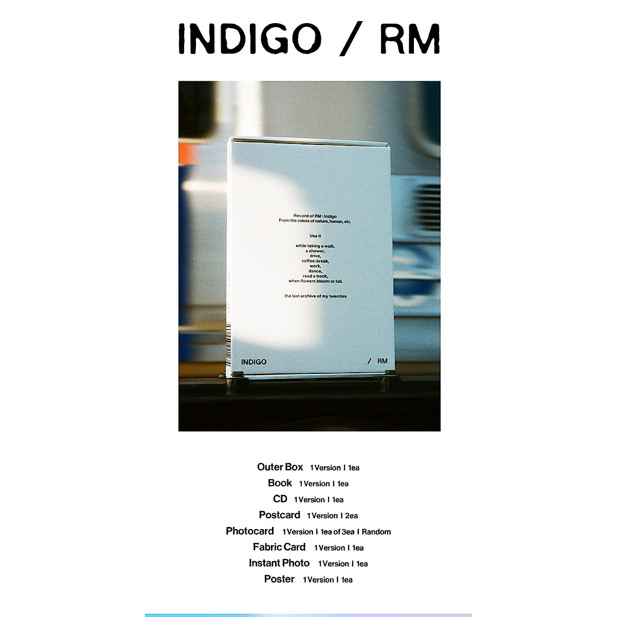 indigo book edition album Y