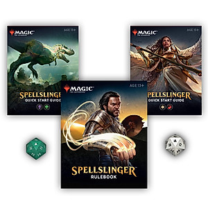 Magic: The Gathering Spellslinger Starter Kit | 2 Starter Decks | 2 Dice | 2 Learn to Play Guides