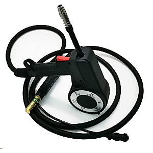 PreAsion Aluminum Spool Gun Mig Torch Fit Miller Millermatic 140 180 211300371 Spoolmate 100 Series with 10ft Cables for Aluminum Stainless Steel Iron with Welding Wire 20 Contact Tips