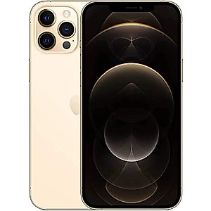 Apple iPhone 12 Pro Max, 128GB, Gold - Fully Unlocked (Renewed)