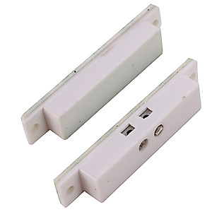 UHPPOTE Normal Closed Wired Screw-Terminal Surface-Mount Magnetic Contact for Window Door Security (Pack of 5)