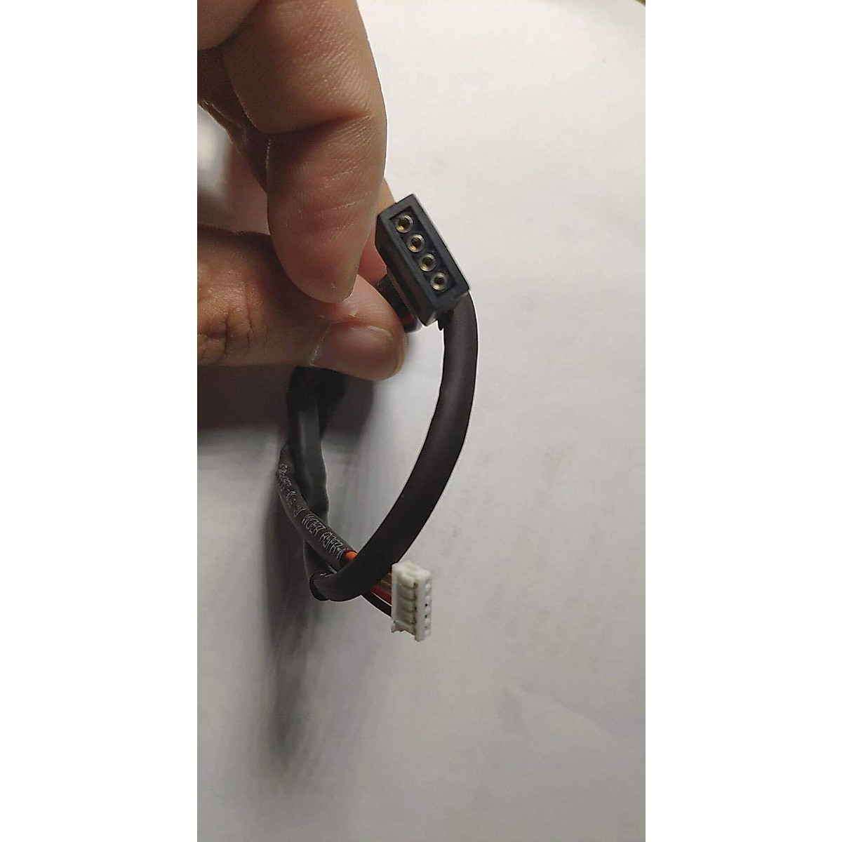 for AM4 RGB Cable for Wraith Spire RGB LED Light Socket AM4 5-Pin Connector CPU Cooler Fan (Cable Length: 12”)