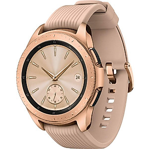 Samsung Galaxy Watch (42mm) Smartwatch (Bluetooth) Android/iOS Compatible -SM-R810 (Rose Gold)