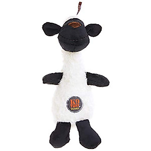 Outward Hound Scruffles Lamb Plush Squeaky Dog Toy, Small
