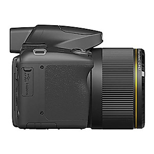 Kodak PIXPRO Astro Zoom AZ652-BK 20MP Digital Camera with 65X Optical Zoom and 3 Inch LCD (Black) Bundle with 32GB SDXC Card and Rechargeable Battery, and Charger Kit (4 Items)