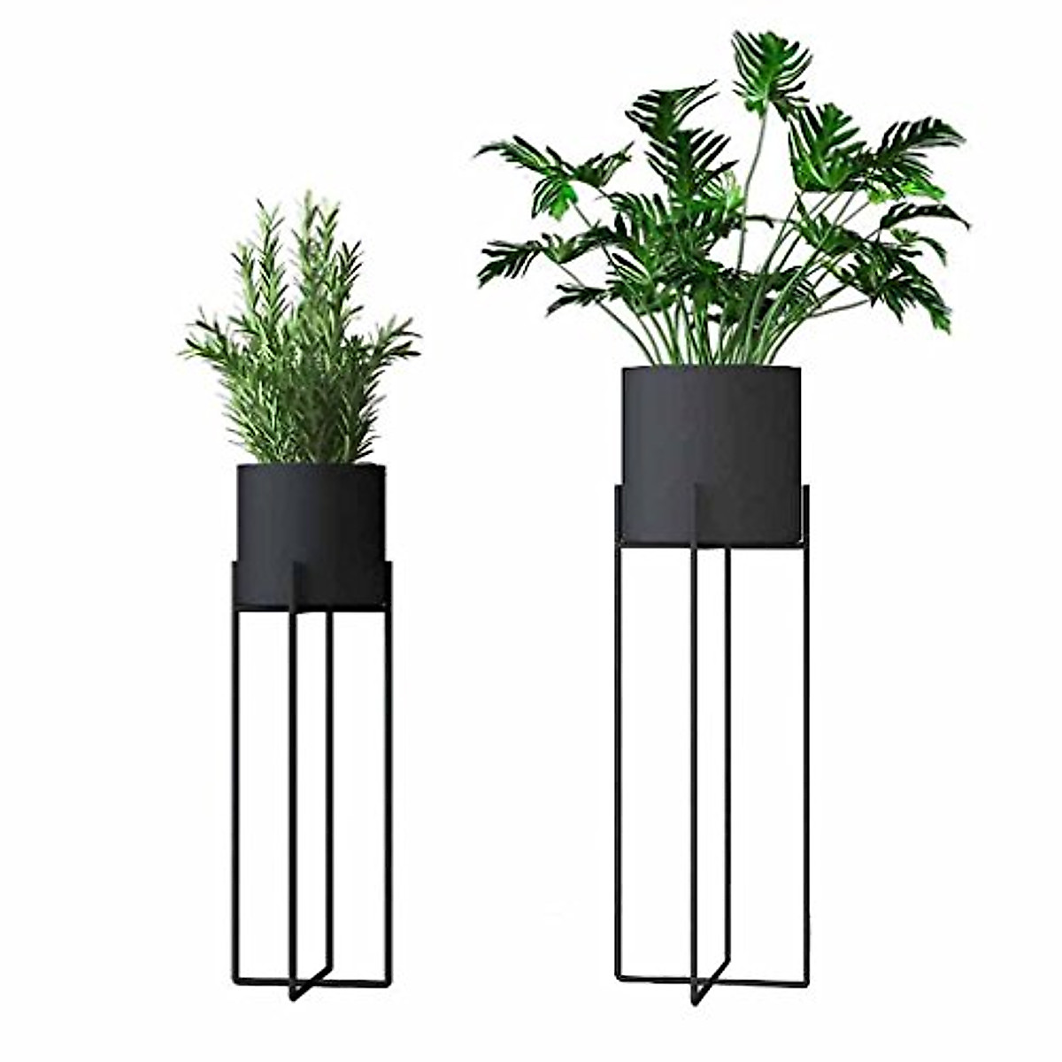 GOHHK Modern Metal Flower Stand for Indoor & Outdoor Decor
