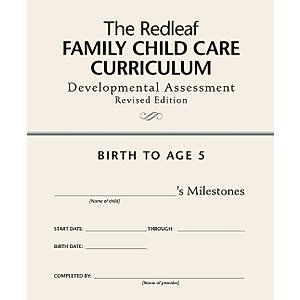 The Redleaf Family Child Care Curriculum Developmental Assessment (pack of 10 )