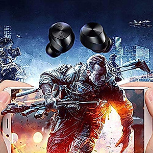 TBIIEXFL Earbuds Headphones Touch Control with Charging Case Waterproof Stereo Earphones in-Ear Built-in Mic Headset Premium Deep Bass for Sport (Color : D)