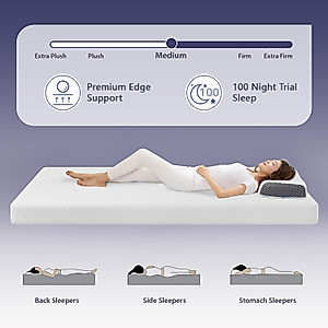 PayLessHere Gel Memory Foam Mattress,Mattress for Cooling Sleep & Pressure Relief, Mattress in a Box with Washable and Removable Zipper Cover,Fiberglass Free,CertiPUR-US Certified,6 Inch Twin