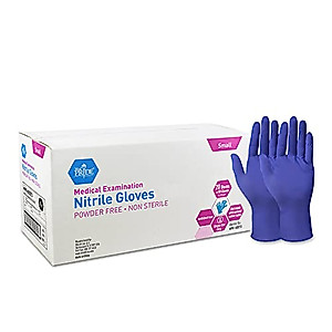 MED PRIDE Nitrile Medical Exam Gloves Medium [Case of 1000]- Disposable Powder & Latex-Free Surgical Gloves For Doctors Nurses Hospital & Home Use