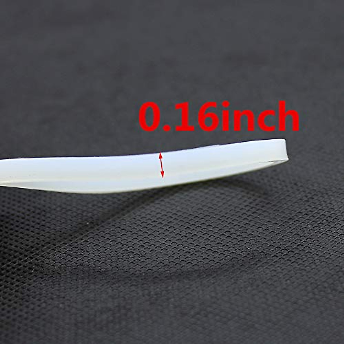 Anbige 4PCS White Rubber Sealing O-Ring Gasket Replacement Parts ,Compatible with Ninja Juicer Blender Replacement Seals (4 3.22inch gaskets)