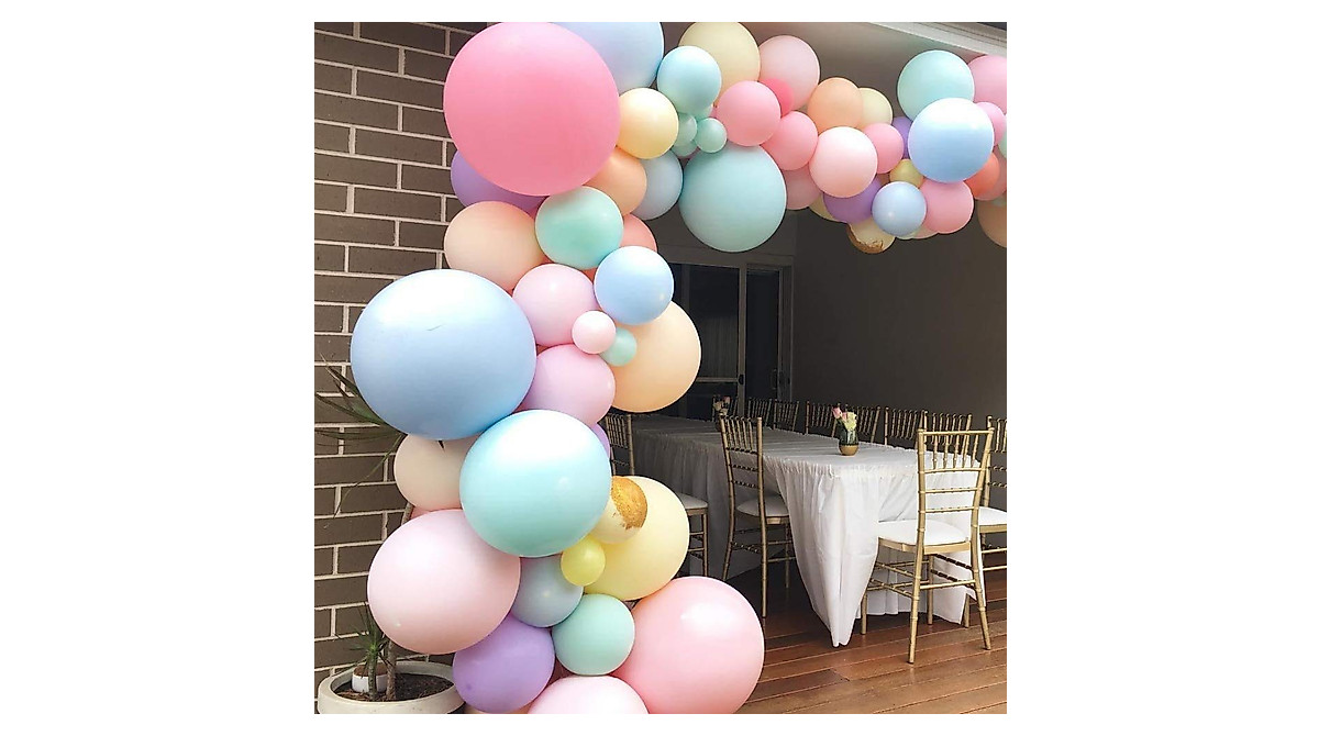 Large Pastel Balloons - 30pcs 18-inch Jumbo Latex for Parties