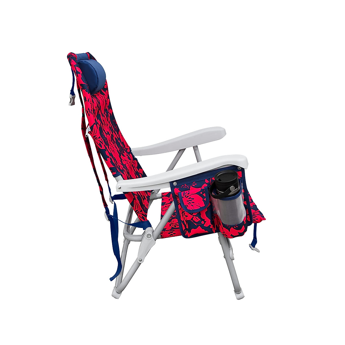 Hurley Standard Backpack Beach Outdoor Chair, One Size, Acid Green