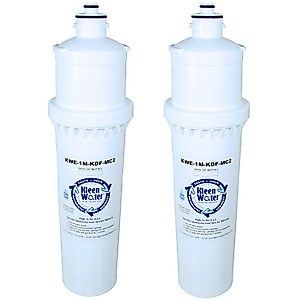 KleenWater Brand Filters Compatible with Everpure MC2 Compatible Filter, Replacement Cartridge for EV9612-56, Set of 2