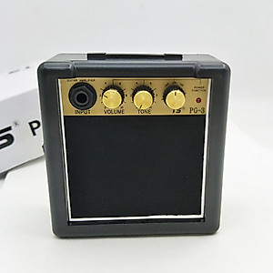 Happyyami Mini Guitar Amplifier Portable Compact Guitar Speaker Mini Loudspeaker for Acoustic and Electric Guitar