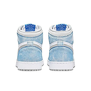 Nike Unisex Air Jordan 1 Retro HI OG (GS) Sneakers, Kids, Hyper Royal/White Royal/Blanc, 7Y M US
