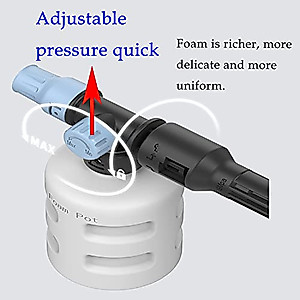 350W 30Bar Electric Pressure Washer 3.2L/min Cordless Pressure Washer Gun 2.8kg Portable Washer Power Washer Jet Washer with Adjustable Nozzle Accessories for Garden, Car, Patio, Yard, Driveways