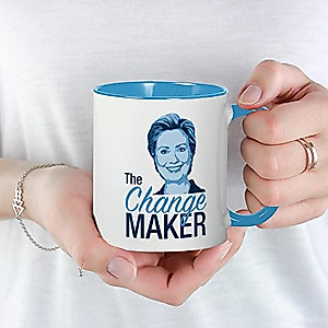 CafePress Hillary, The Change Maker Mug Ceramic Coffee Mug, Tea Cup 11 oz